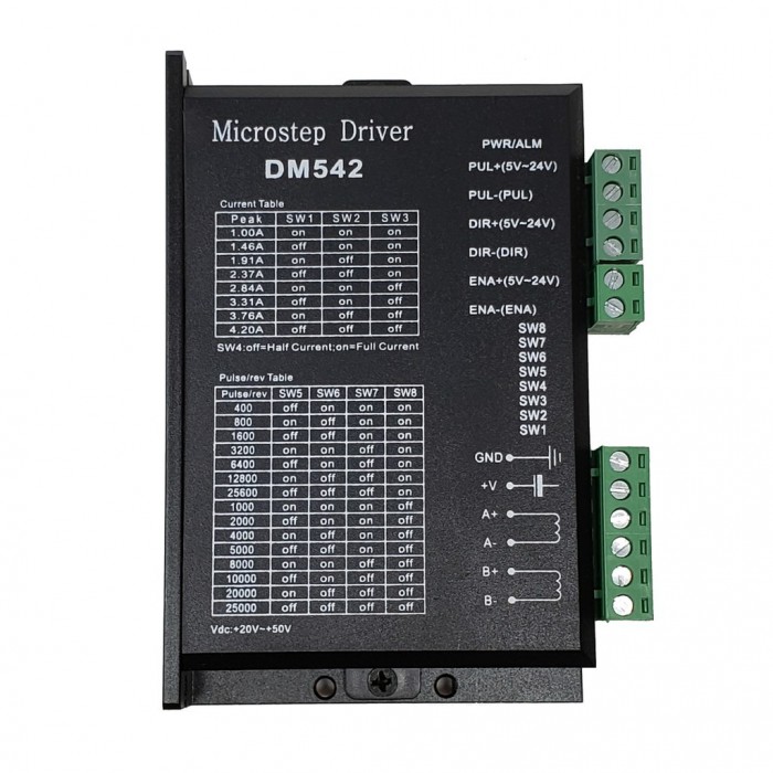 Stepper Motor Driver - (Peak 4.2A) DM542 w/ Box | QQ Online Trading